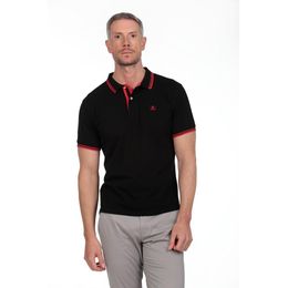 The Time of Bocha Poloshirt in Schwarz - 74% | Gr&ouml;&szlig;e XL | Herren-plussize