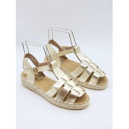 Bellucci Sandalen in Gold - 59% | Gr&ouml;&szlig;e 41 | Damen-sandalen