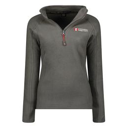 Canadian Peak Fleecepullover "Tugeak" in Grau - 69% | Gr&ouml;&szlig;e S | Damenpullover