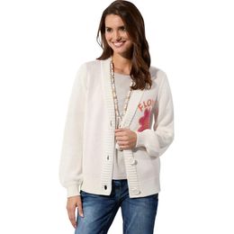WITT WEIDEN Cardigan in Wei&szlig; - 57% | Gr&ouml;&szlig;e 52 | Damen-pullover-cardigans