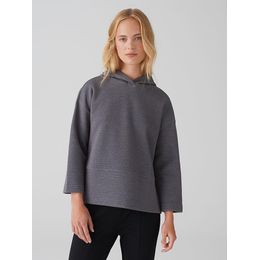 Opus Hoodie in Anthrazit - 58% | Gr&ouml;&szlig;e 36 | Damen-sweatshirts-jacken