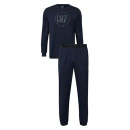 CR7 Pyjama in Dunkelblau - 52% | Gr&ouml;&szlig;e L | Herren-waesche