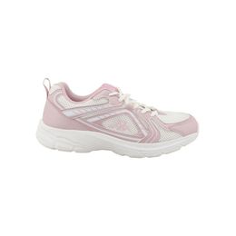 Kappa Sneakers "Kusuma" in Wei&szlig;/ Rosa - 46% | Gr&ouml;&szlig;e 30 | Kindersneakers