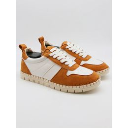 Bellucci Sneakers in Orange/ Wei&szlig; - 64% | Gr&ouml;&szlig;e 41 | Damen-sneakers