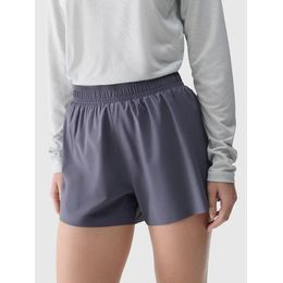 4F Trainingsshorts in Blau - 52% | Gr&ouml;&szlig;e L | Damenhosen