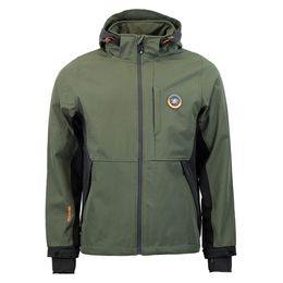 Peak Mountain Softshelljacke in Khaki - 65% | Gr&ouml;&szlig;e XL | Herren-outdoorjacken