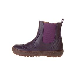 bisgaard Leder-Chelsea-Boots "Norbert" in Lila - 62% | Gr&ouml;&szlig;e 24 | Kinderstiefeletten