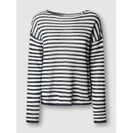 Pepe Jeans Pullover "Kalua" in Schwarz/ Wei&szlig; - 44% | Gr&ouml;&szlig;e S | Damen-pullover-cardigans