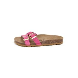 billowy Leder-Pantoletten in Pink - 54% | Gr&ouml;&szlig;e 39 | Damen-pantoletten