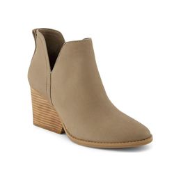 Toms Shoes TOMS Leder-Stiefeletten in Beige - 55% | Gr&ouml;&szlig;e 36 | Stiefeletten