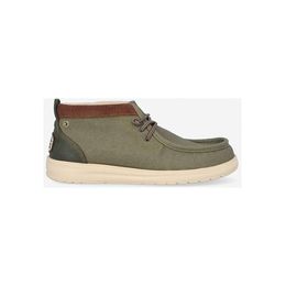 Hey DUDE Shoes Hey Dude Schn&uuml;rschuhe in Khaki - 47% | Gr&ouml;&szlig;e 46 | Herren-schnuerschuhe