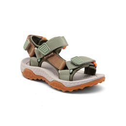 bisgaard Leder-Sandalen "Taylor" in Gr&uuml;n - 49% | Gr&ouml;&szlig;e 34 | Kindersandalen