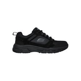 Skechers Leder-Sneakers "Oak Canyon" in Schwarz - 30% | Gr&ouml;&szlig;e 41 | Herrensneakers