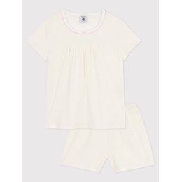 Petit Bateau Pyjama in Creme - 38% | Gr&ouml;&szlig;e 140 | Kinder-waesche