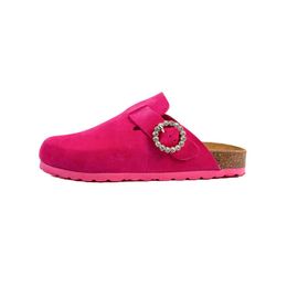billowy Leder-Clogs in Pink - 52% | Gr&ouml;&szlig;e 36 | Damen-pantoletten