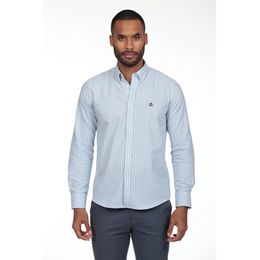 The Time of Bocha Hemd - Regular fit - in Hellblau - 65% | Gr&ouml;&szlig;e M | Herren-plussize