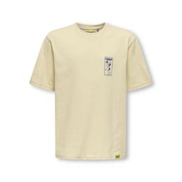 ONLY & SONS Junior Shirt "Peanuts" in Beige - 31% | Gr&ouml;&szlig;e 158/164 | Kinder-oberteile