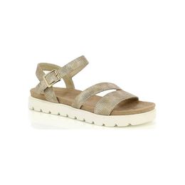 Kimberfeel Sandalen "Engy" in Gold - 52% | Gr&ouml;&szlig;e 41 | Damen-sandalen