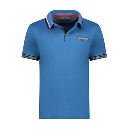 Canadian Peak Poloshirt "Klarkeak" in Blau - 69% | Gr&ouml;&szlig;e L | Herren-plussize
