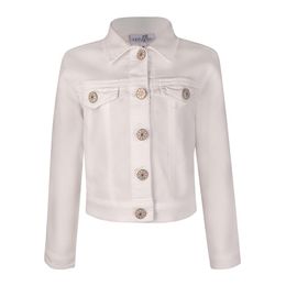 happy girls by Eisend Jeansjacke in Creme - 41% | Gr&ouml;&szlig;e 122 | Kinderjacken