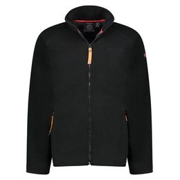 Geographical Norway Fleecejacke "Tasco" in Schwarz - 62% | Gr&ouml;&szlig;e L | Herren-pullover-sport