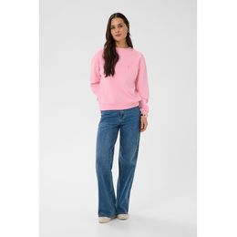 Kaffe Sweatshirt in Rosa - 42% | Gr&ouml;&szlig;e XS | Damen-sweatshirts-jacken