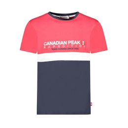 Canadian Peak Shirt "Jdoubleak" in Dunkelblau/ Rot/ Wei&szlig; - 64% | Gr&ouml;&szlig;e S | Herren-plussize