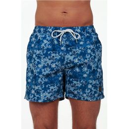 The Time of Bocha Badeshorts in Blau - 72% | Gr&ouml;&szlig;e XL | Herren-bademode-sport