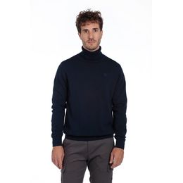The Time of Bocha Rollkragenpullover in Dunkelblau - 72% | Gr&ouml;&szlig;e S | Herren-plussize