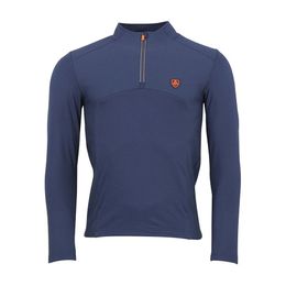 Peak Mountain Funktionslongsleeve "Calais" in Dunkelblau - 64% | Gr&ouml;&szlig;e M | Herren-sportshirts