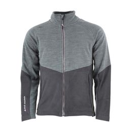 Peak Mountain Fleecejacke "Crocus" in Grau - 65% | Gr&ouml;&szlig;e M | Herren-pullover-sport