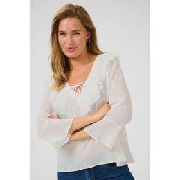 Kaffe Bluse in Wei&szlig; - 59% | Gr&ouml;&szlig;e 46 | Damen-blusen