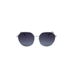 Polaroid Damen-Sonnenbrille in Silber/ Dunkelblau - 46% | Gr&ouml;&szlig;e 59 | Damen-brillen