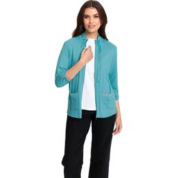 WITT WEIDEN Cardigan in T&uuml;rkis - 62% | Gr&ouml;&szlig;e 48 | Damen-pullover-cardigans