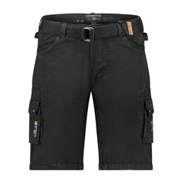 Canadian Peak Cargobermudas "Panoplieak" in Schwarz - 68% | Gr&ouml;&szlig;e XL | Herren-plussize