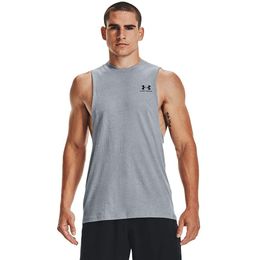 Under Armour Funktionstop in Grau - 36% | Gr&ouml;&szlig;e XL | Herren-sportshirts