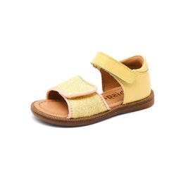 bisgaard Leder-Sandalen "Aida" in Gelb - 51% | Gr&ouml;&szlig;e 26 | Kindersandalen
