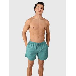 Brunotti Badeshorts "Cester" in Gr&uuml;n - 57% | Gr&ouml;&szlig;e M | Herren-bademode-sport