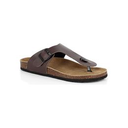 Kimberfeel Zehentrenner "Exuma" in Braun - 56% | Gr&ouml;&szlig;e 44 | Herrensandalen