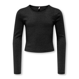 KIDS Only Longsleeve "Trinny" in Schwarz - 45% | Gr&ouml;&szlig;e 122/128 | Kinder-longsleeves