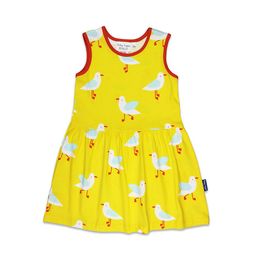Toby tiger Kleid "Yellow Seagu" in Gelb - 42% | Gr&ouml;&szlig;e 116 | Kinderkleider