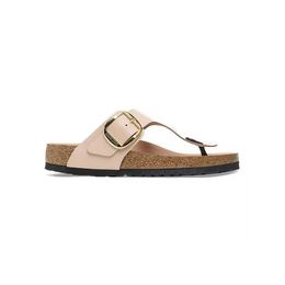Birkenstock Leder-Zehentrenner "Gizeh" in Beige - 18% | Gr&ouml;&szlig;e 36 | Damen-sandalen