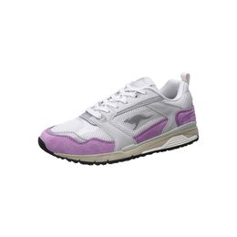 Kangaroos Leder-Sneakers "Exo II Ultimate Y2K" in Grau/ Lila - 65% | Gr&ouml;&szlig;e 40 | Damen-sneakers