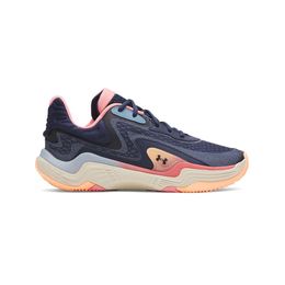 Under Armour Basketballschuhe in Dunkelblau/ Bunt - 53% | Gr&ouml;&szlig;e 46 | Damen-outdoor-sport-schuhe
