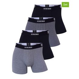 CR7 4er-Set: Boxershorts in Schwarz/ Grau - 52% | Gr&ouml;&szlig;e M | Herren-waesche
