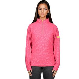 Geographical Norway Fleecepullover in Pink - 67% | Gr&ouml;&szlig;e L | Damenpullover