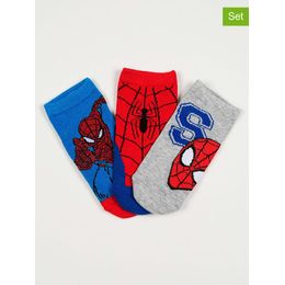Spiderman 3er-Set: Socken "Spiderman" in Bunt - 28% | Gr&ouml;&szlig;e 27-30 | Kinder-socken-strumpfhosen