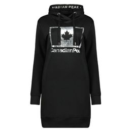 Canadian Peak Sweatkleid "Fabienneak" in Schwarz - 70% | Gr&ouml;&szlig;e M | Damen-kleider