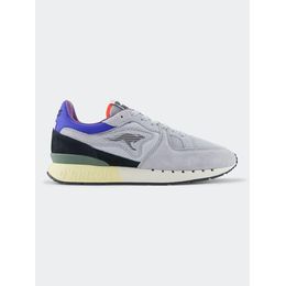 Kangaroos Leder-Sneakers "Coil R1" in Grau - 64% | Gr&ouml;&szlig;e 42 | Damen-sneakers
