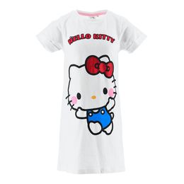 Hello Kitty Nachthemd "Hello Kitty" in Wei&szlig; - 45% | Gr&ouml;&szlig;e 104 | Kinder-waesche